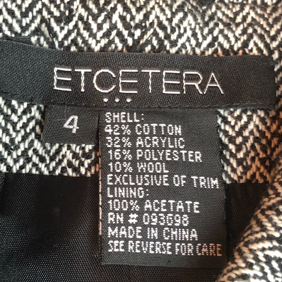 Etcetera | Jackets & Coats | Carlisle Etcetera Accent Belted Jacket ...